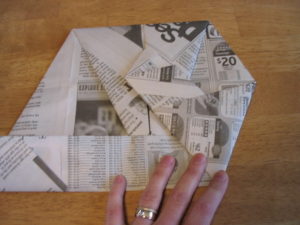 How to Make an Origami Baseball Mitt - Curbly