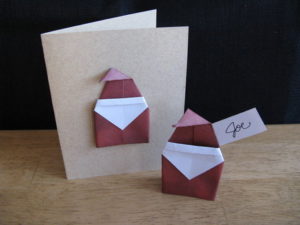 How to Fold a Paper Santa - Curbly