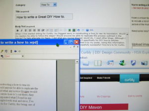 How To Write a Great DIY How To. - Curbly