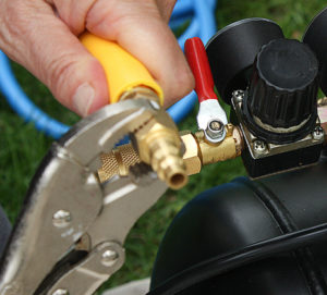 How to Set Up Your Air Compressor for Power Tools - Curbly