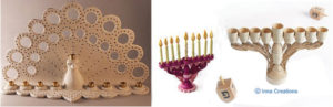 Handmade Hanukkah : Awesome DIY Hanukkiah Ideas - Curbly