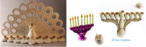 Handmade Hanukkah : Awesome DIY Hanukkiah Ideas - Curbly
