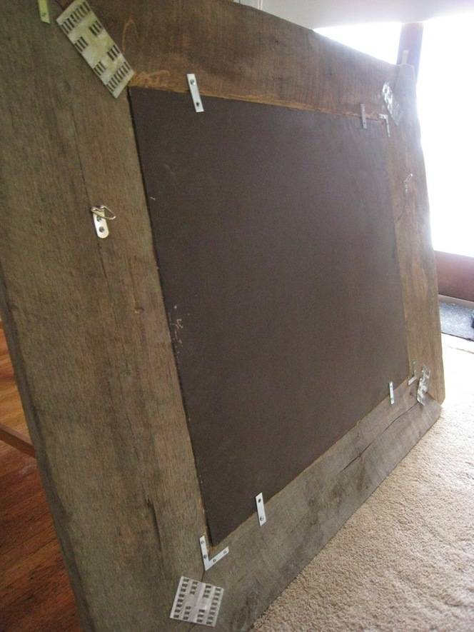 How to Build a Mirror from Reclaimed Barn Wood - Curbly
