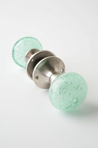Contemporary Glass Door Knobs - Curbly