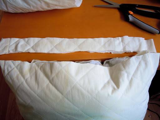 From Lumpy to Fabulous: A Bed Pillow Makeover and How-to! - Curbly