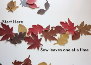 How To: Make a Fall Leaf Table Runner for Thanksgiving - Curbly