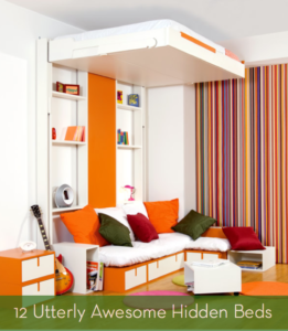 Clever Ways To Hide A Bed - 12 Incredible Ideas