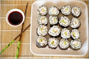 Homemade Sushi - How To Make It With No Fish Required