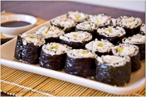 Homemade Sushi - How To Make It With No Fish Required