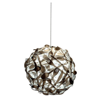 Roundup: 5 Plastic Spoon Pendant Lights - Curbly