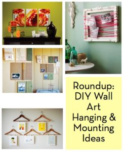 Roundup: 10 DIY Wall Art Mounting and Hanging Ideas - Curbly