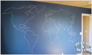 Roundup: 6 DIY Wall Art Ideas Using Maps - Curbly