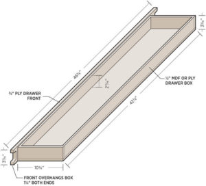 How to: Make a DIY Mid-Century Modern Sofa Table - Curbly