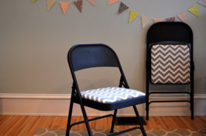 How To: Easy DIY Folding Chair Makeover - Curbly