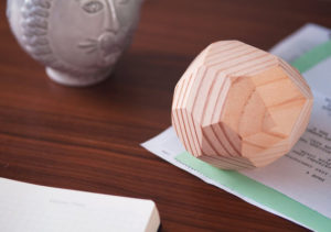 How to: Make a DIY Faceted Wooden Gem Paperweight...or Decorative ...