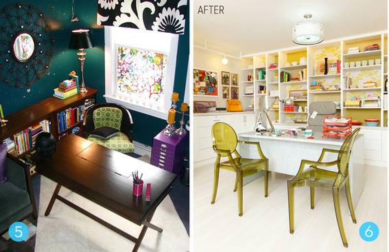 Roundup: 10 Colorful Offices & Workspaces - Curbly