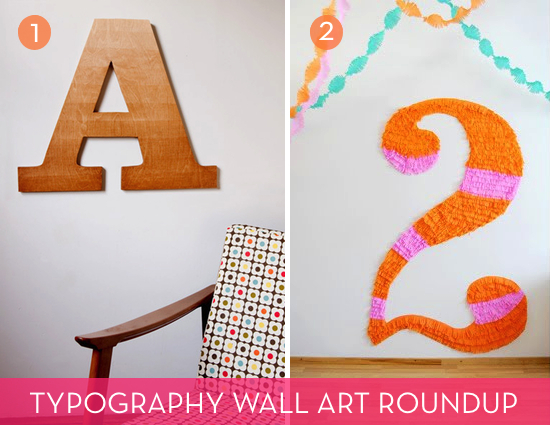 Diy Typography Wall Art