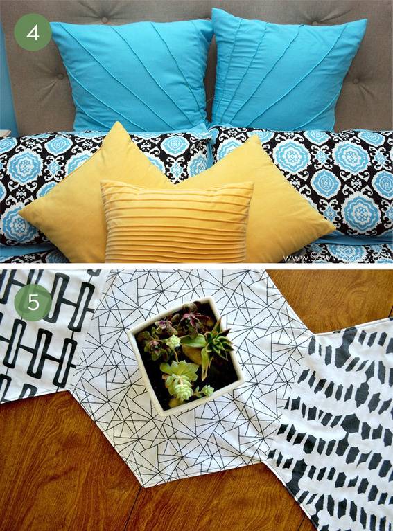 5 Contemporary Sewing Projects For Your Home - Curbly