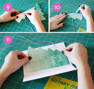 How to: Handmade Christmas Tree Card (Free Printable) - Curbly