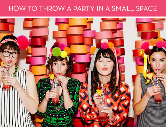 How to: Throw a Party in a Small Space - Curbly