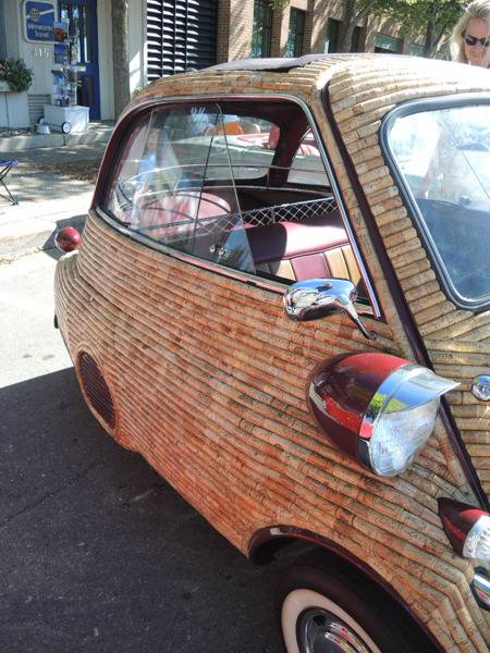 The Ultimate Wine Cork Craft: A Cork Covered Car - Curbly