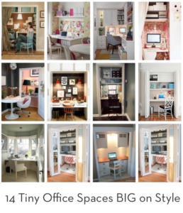 Dreamy and Teeny: 13 Impromptu Office Spaces - Curbly
