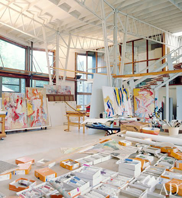 Eye Candy: 10 Inspiring Art + Design Studio Spaces - Curbly