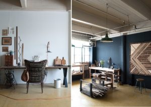 Eye Candy: 10 Inspiring Art + Design Studio Spaces - Curbly