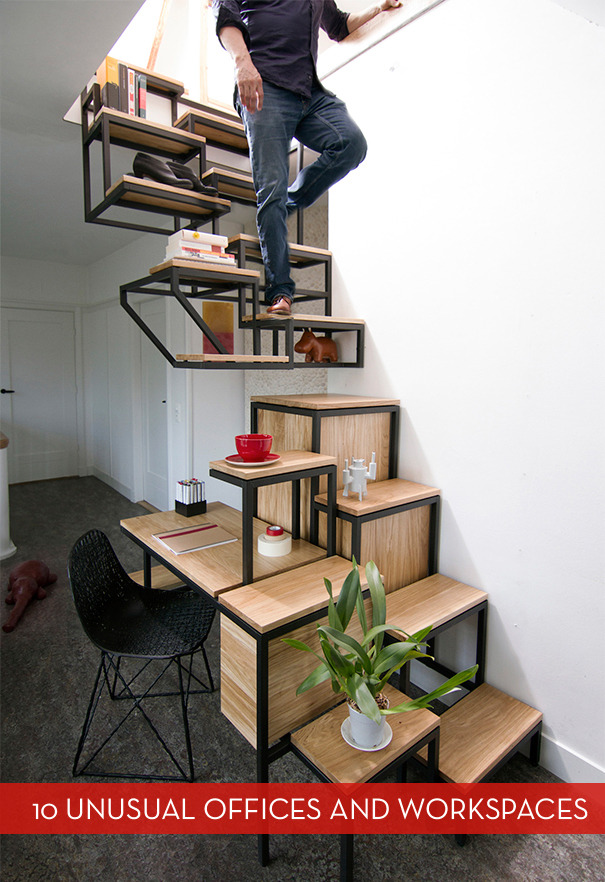 Roundup: 10 Unique Workspaces And Home Offices - Curbly