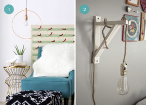 Roundup: 10 Easy (And Affordable) DIY Light Fixtures - Curbly