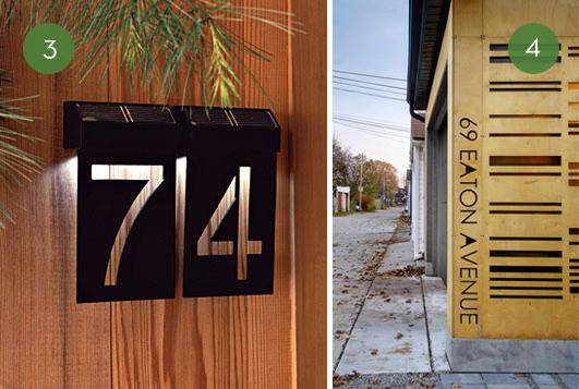 Eye Candy: 10 Super Unique House Numbers - Curbly