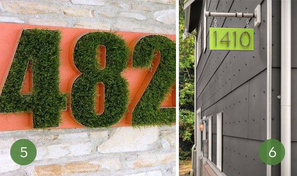 Eye Candy: 10 Super Unique House Numbers - Curbly