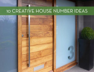 Eye Candy: 10 Super Unique House Numbers - Curbly