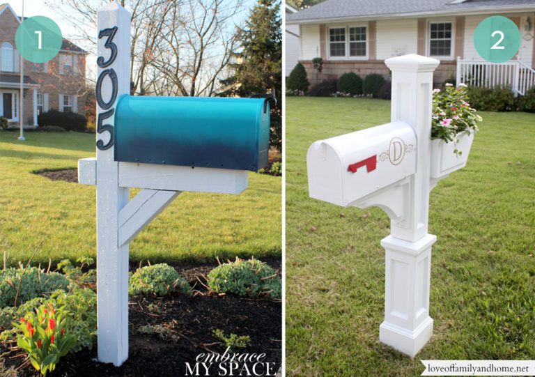 10 Inspiring DIY Mailbox Upgrades - Curbly
