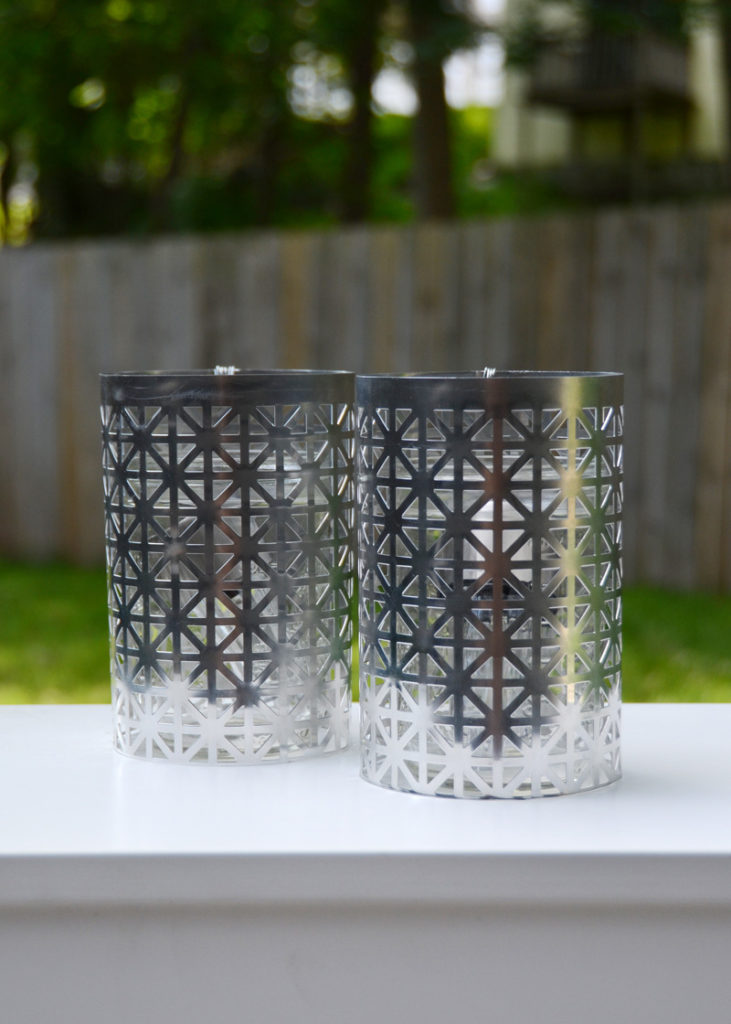 How to: Easy Geometric Solar Lights for Your Porch or Patio - Curbly