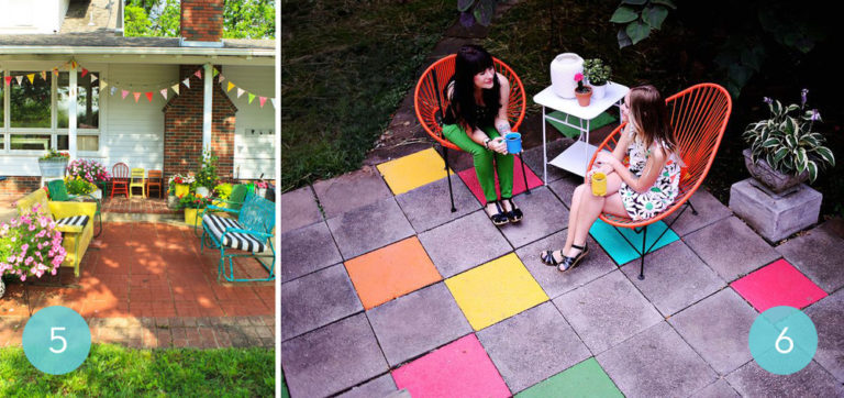 Eye Candy: 10 Colorful Backyards Perfect For Entertaining - Curbly