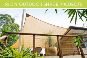 Roundup: 10 Beautiful DIY Backyard Shade Projects - Curbly