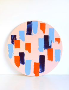 How to: Make Abstract Art with a Paint Scraper - Curbly