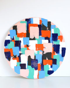 How to: Make Abstract Art with a Paint Scraper - Curbly