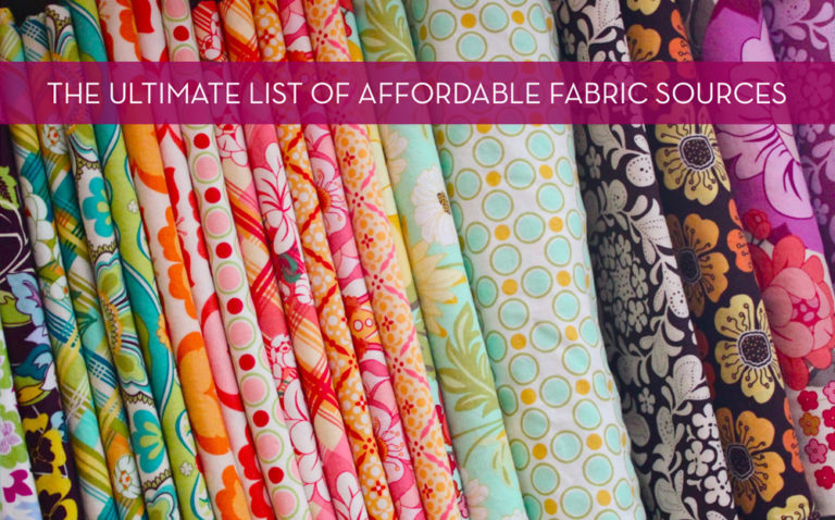 Shopping Guide: 11 Affordable Online Fabric Sources - Curbly