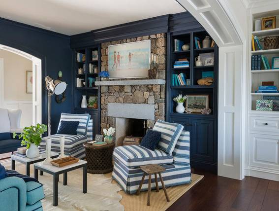 Eye Candy: 10 Built Ins Bold With Color - Curbly