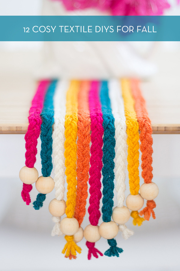 Roundup: 12 Cosy Textile DIYs for Fall - Curbly