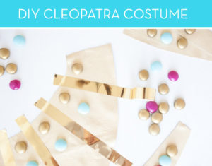 The Best DIY Cleopatra Costume - Craft Supplies and a White Dress are ...