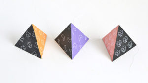 Make It: Printable Halloween Pyramid Decorations - Curbly