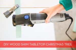 How to Make a Space-Saving Tabletop Christmas Tree - Curbly