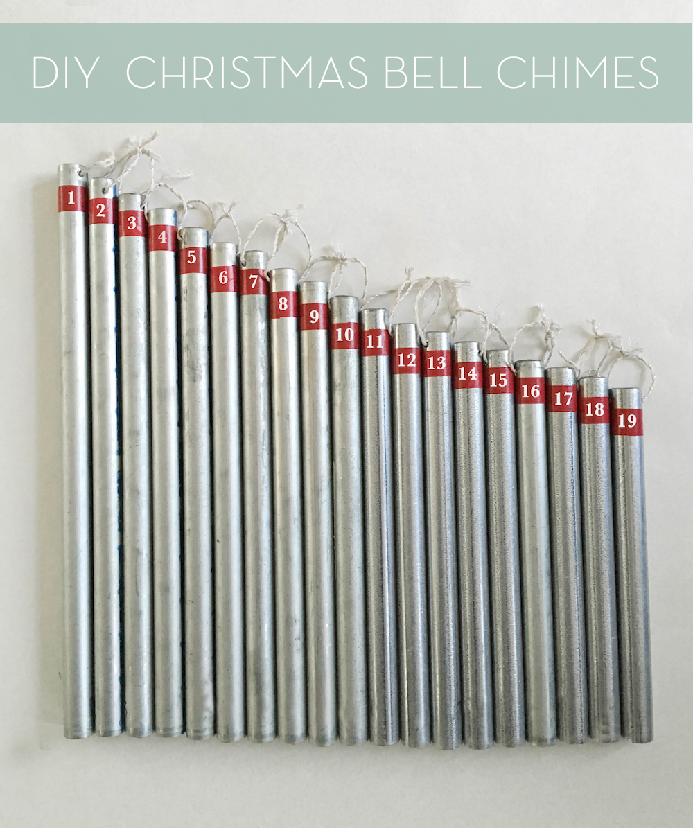 Make It: DIY Christmas Bell Chimes - Curbly