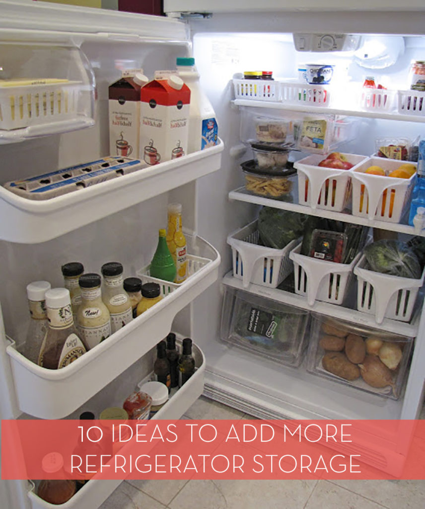Roundup: 10 Ways to Gain More Storage in Your Refrigerator - Curbly