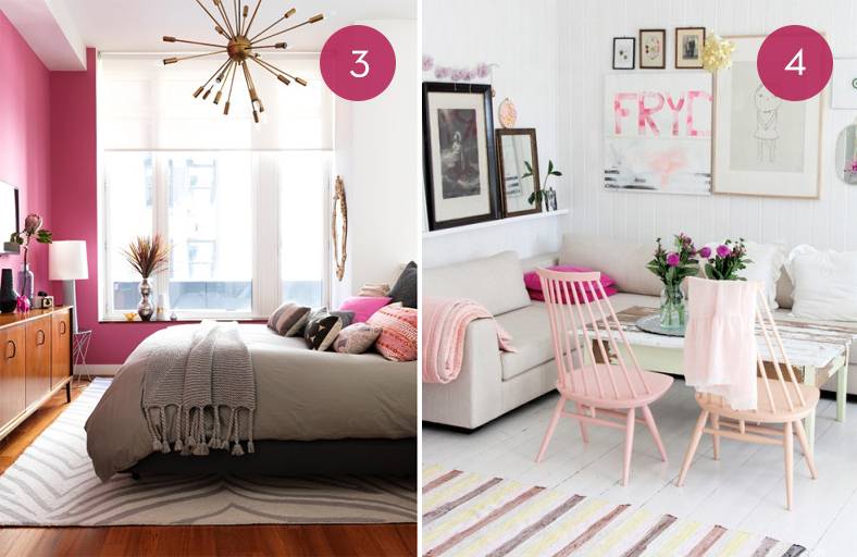 Eye Candy: 10 Gorgeous Rooms That Incorporate Pink - Curbly