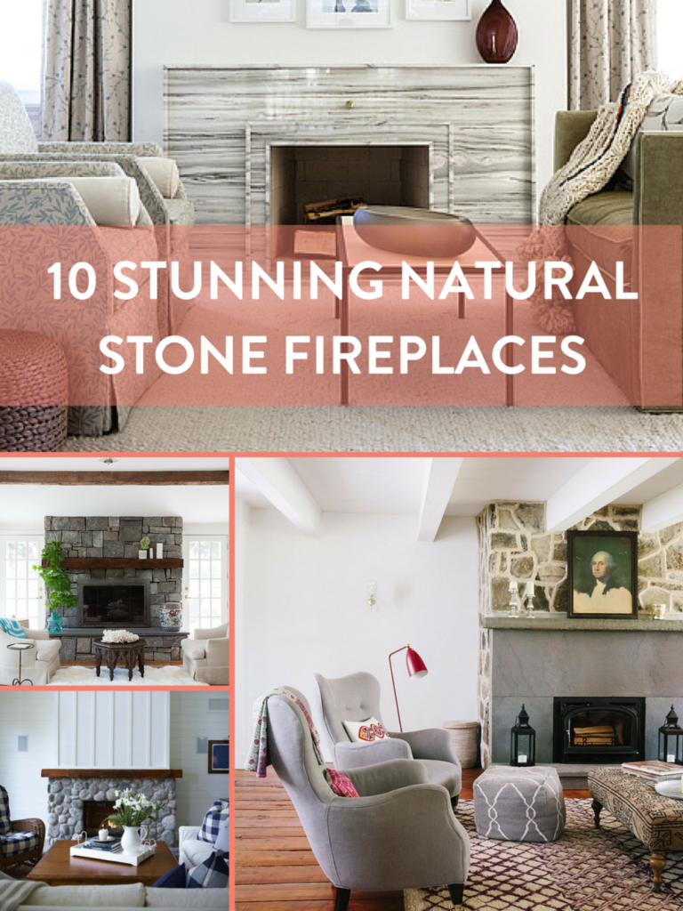 Eye Candy: 10 Stunning Natural Stone Fireplaces - Curbly