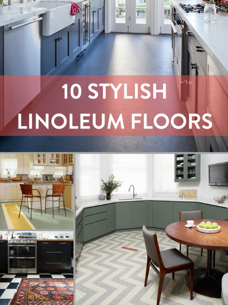 Patterned Linoleum Flooring Examples